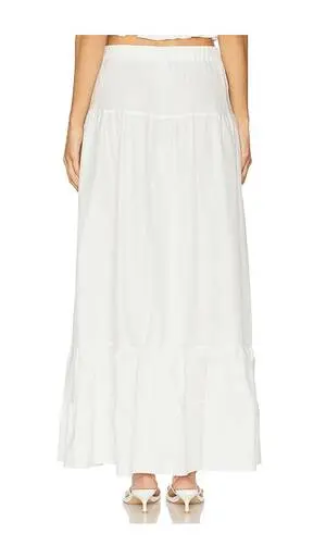 Peixoto Riley Maxi Skirt - White