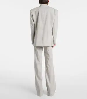 Magda Butrym Heather Linen And Wool Blazer