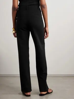 KALLMEYER Damian Striped Twill Straight-leg Trousers