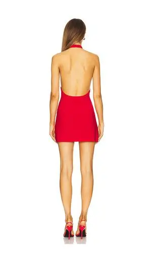 Norma Kamali Halterneck Mini Dress
