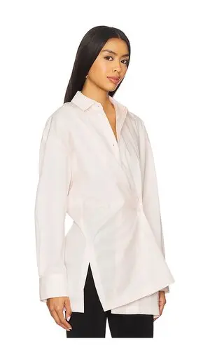 EAVES Lo Reworked Shirt - Blush