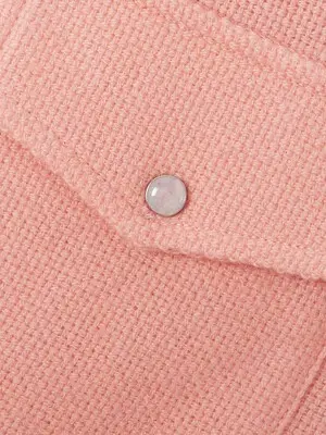GOD’S TRUE CASHMERE Relaxed Fit Cashmere Shirt With Moonstone Cabochons