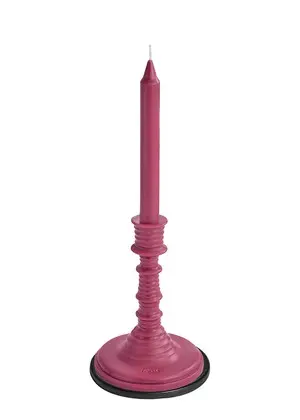 Loewe Beetroot Wax Candleholder Wax Candleholder, Candlestick-shaped Candle, Fruity Scent, Fresh Aroma, Sweet Notes