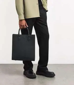 Harrods Saffiano Leather Tote Bag
