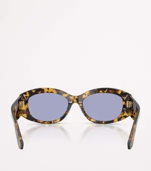 Dolce & Gabbana Dg Millennials Oval Sunglasses - Brown