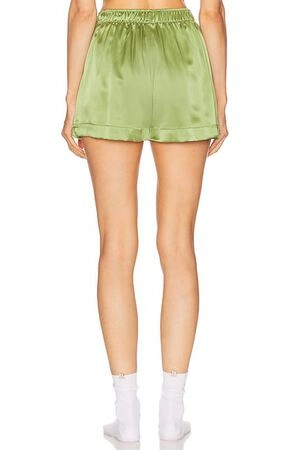 Comme Si Silk Boxer Short - Grass