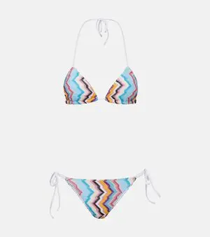 Missoni Zigzag Lame Bikini - Multicoloured