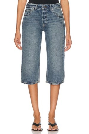 EB DENIM Adley Low Rise Loose Capri Jeans