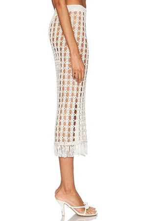 Calle Del Mar Crochet Skirt