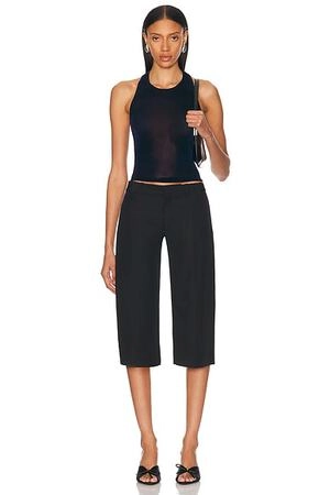 PRISCAVERA Velvet Racerback Tank Top