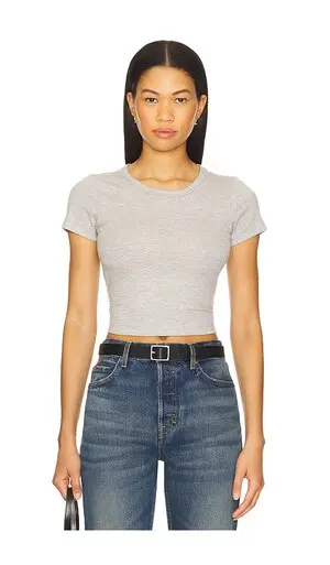 GRLFRND Baby Tee - Grey