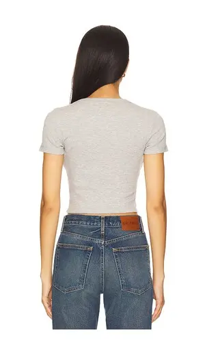 GRLFRND Baby Tee - Grey