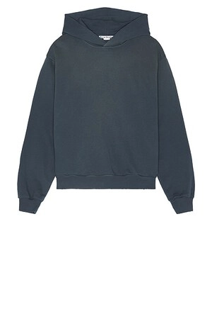 Acne Studios Hooded Terry Sweatshirt - Deep Blue