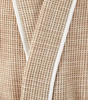 YVES DELORME Cotton Leo Bathrobe