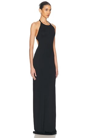 Eterne Vivian Halter Maxi Dress