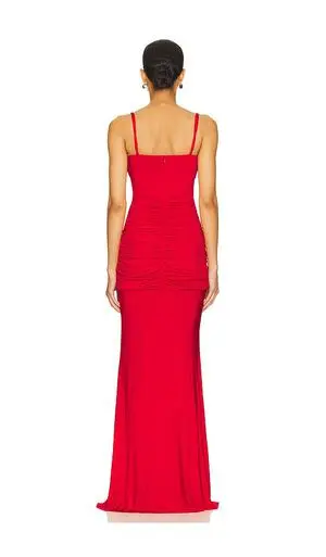 LOVERS AND FRIENDS Emmy Maxi Dress - Red