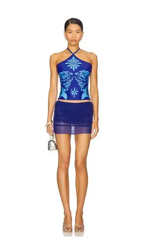 DI PETSA Flora Halter Top