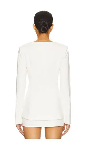 ALL THE WAYS Arielle Blazer - White