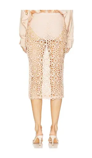 Norma Kamali Straight Midi Skirt