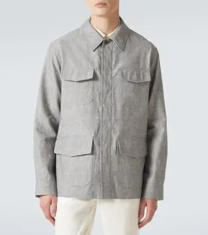 Dunhill Linen Field Jacket