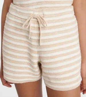 The Upside Canyon Roller Knitted Cotton Shorts
