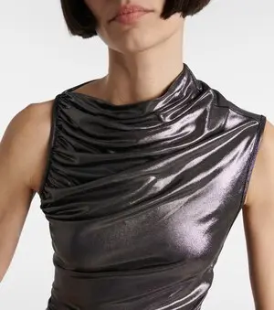 Rick Owens Ruched Jersey Gown
