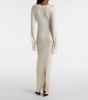 BANANHOT Kyle Sequined Knitted Maxi Dress