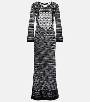 Isabel Marant Étoile Paloma Crochet Cotton-blend Maxi Dress - Black