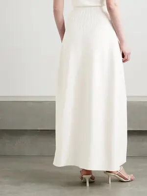 Gabriela Hearst Annamaria Silk Maxi Skirt - Ivory