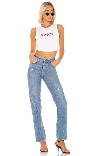 Superdown Dulce Cropped Tee In . Also