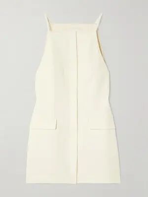 ST. AGNI Twill Mini Dress - Neutrals