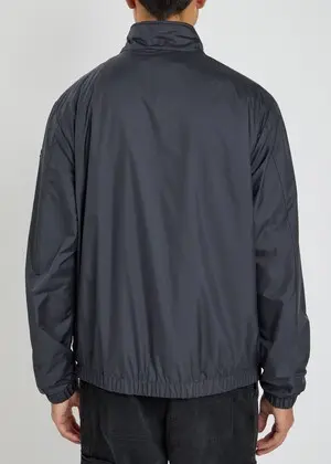 Moncler Meidassa Shell-satin Zip-up Jacket - Navy