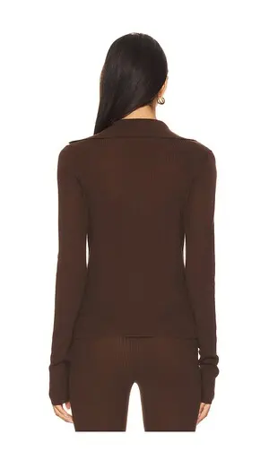 EAVES Ribbed Knit Cardigan