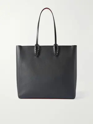 CHRISTIAN LOUBOUTIN Cabata Leather Tote - Black