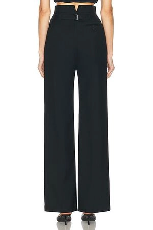 Alexander McQueen Wool Gabardine Trouser