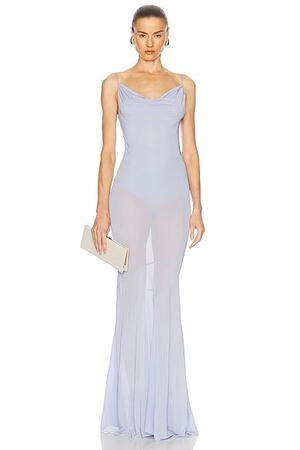 Alexandre Vauthier Sleeveless Maxi Dress - Iris