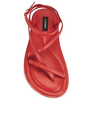 A.emery Edna Sandals - Cherry