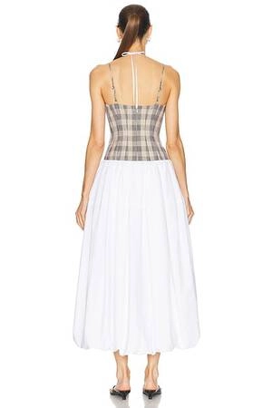 Simkhai Pfeiffer Bustier Midi Dress