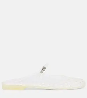 Tory Burch Mellow Mary Jane Mules - Transparent