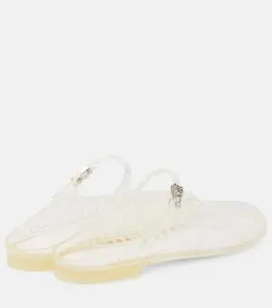 Tory Burch Mellow Mary Jane Mules - Transparent