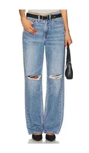 Good American Good 90's Relaxed Jeans - Denim-medium