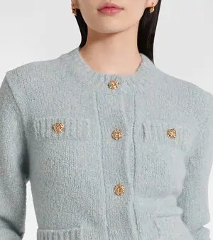 Jardin Des Orangers Cashmere-blend Cardigan - Blue