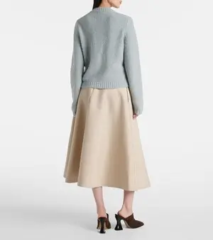 Jardin Des Orangers Cashmere-blend Cardigan - Blue