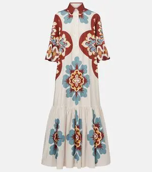 La DoubleJ Artemis Printed Shirtdress - Multicoloured