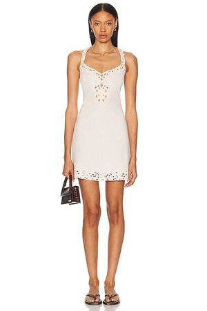 Cult Gaia Matisse Knit Dress - Cloud