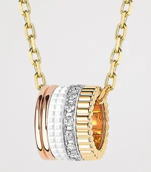 Boucheron Large Quatre White Edition Necklace