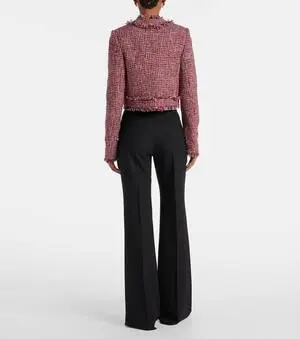 Safiyaa Wool-blend Tweed Jacket