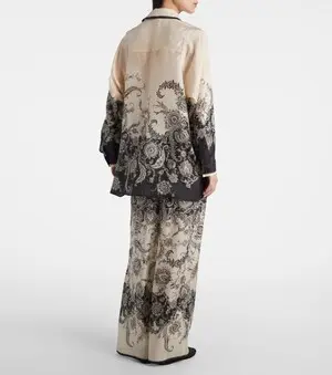 Zimmermann Rhiannon Paisley Silk Shirt