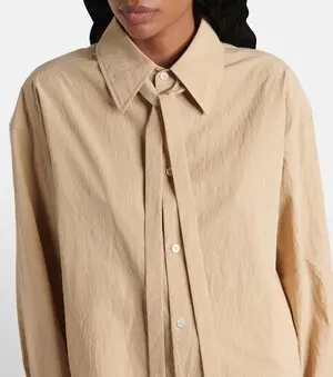 LEMAIRE Tie-detail Cotton Shirt