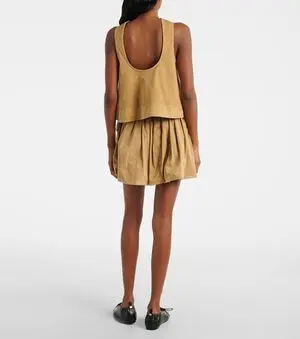 GANNI Cotton-blend Vest